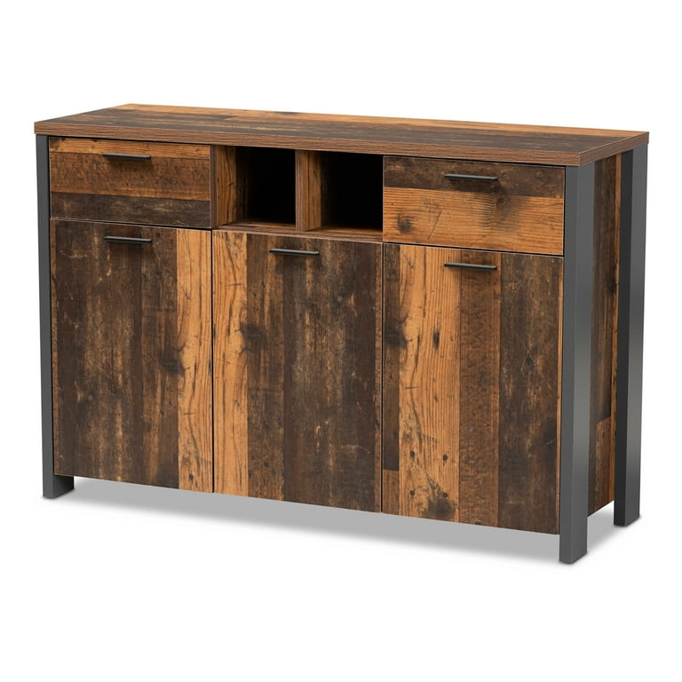 Rustic Sideboard Buffet Table