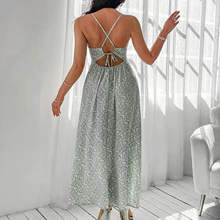 Backless Dress Casual