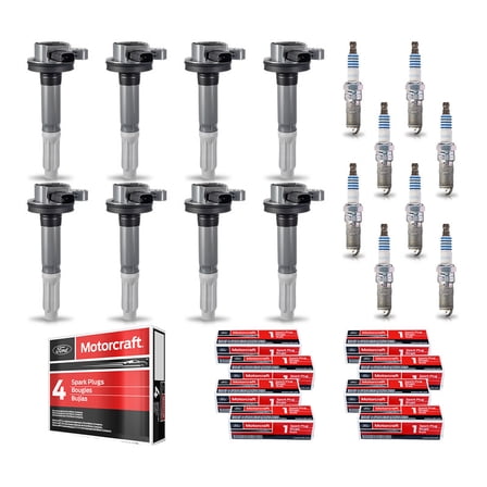 8PS Ignition Coils DG508 and Motorcraft OEM Spark Plugs SP413 ...