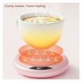 20W Coffee Mug Warmer USB Desk 3 Temperature Setting Electric Beverage ...