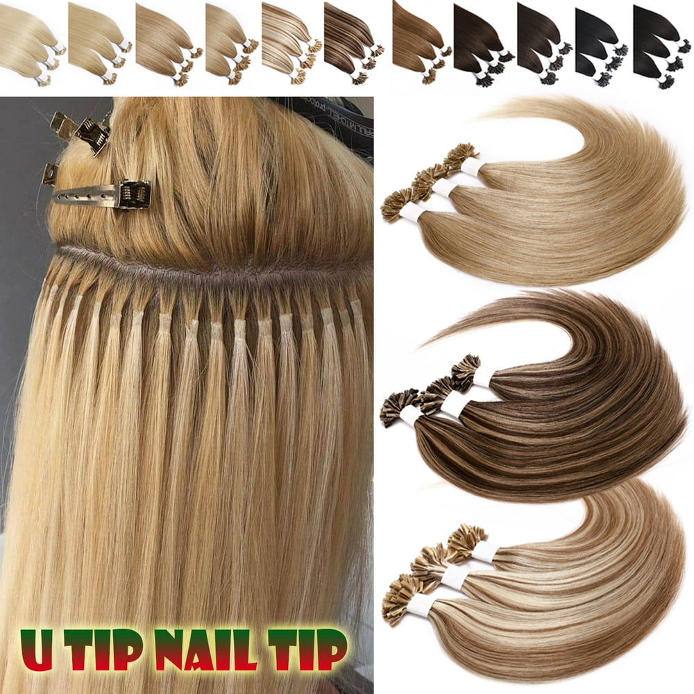 Benehair Real 100 Human Remy Hair Extensions Pre Bonded U Tip Hair