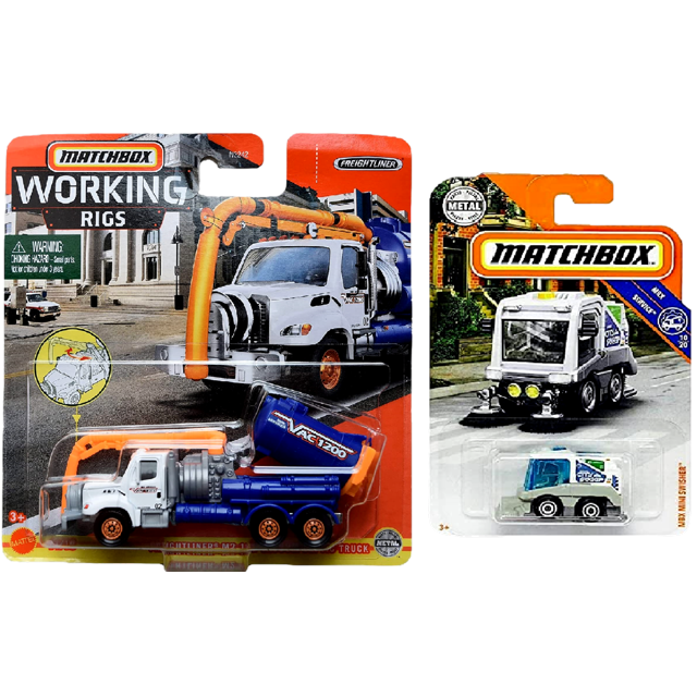 Matchbox Collectible Die-Cast Trucks: Freightliner M2 106 Vacuum Septic ...