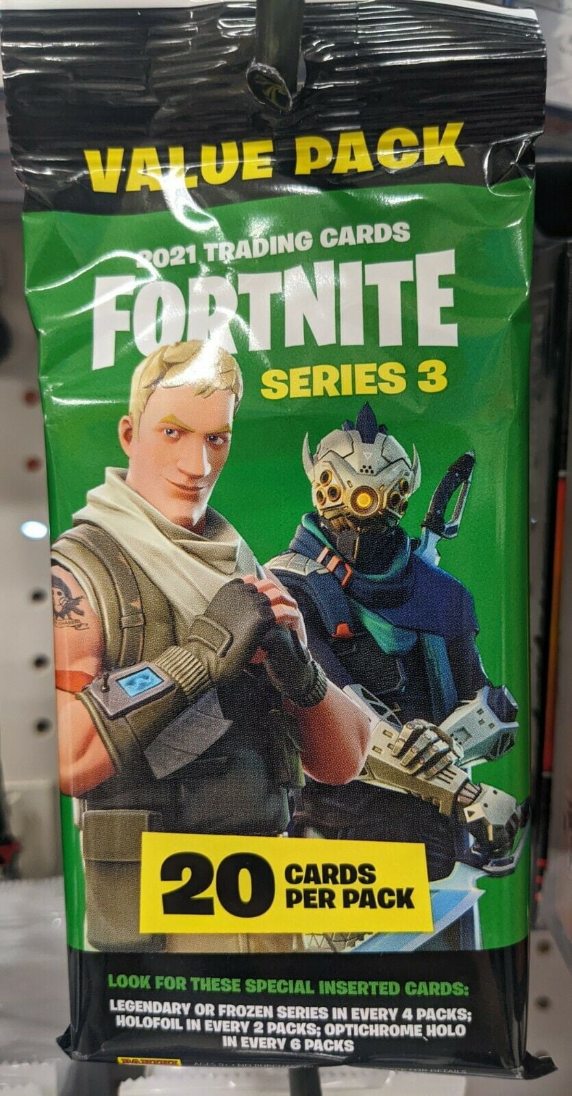 Fortnite Panini Series 3 Trading Card VALUE Cello Fat Pack - Walmart.com