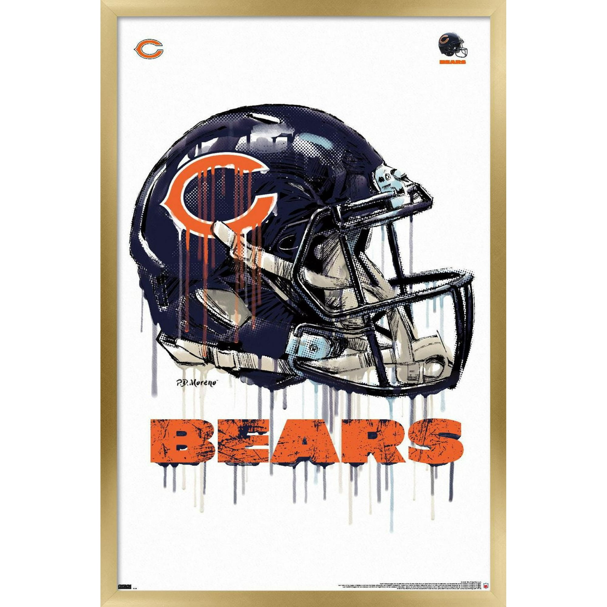 Click here for Trends International Nfl Chicago Bears - Drip Helm... prices