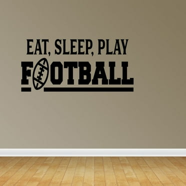 VWAQ Football Scoreboard Wall Sticker - Peel and Stick Sports Decor ...
