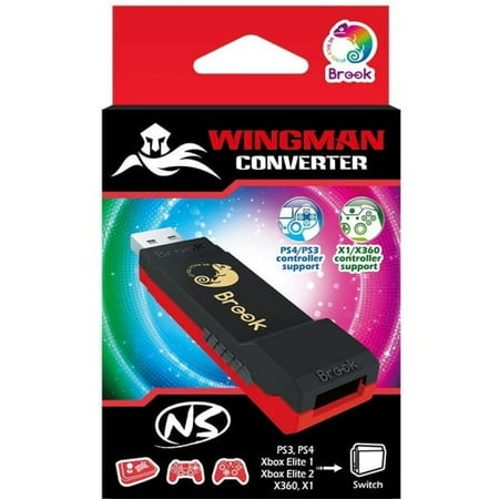 Brook Wingman Converter NS Support - Controller Adapter for PS3 / PS4 ...
