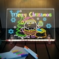 Clearance! Light Up Acrylic Message Board, Creative Rewritable Acrylic ...
