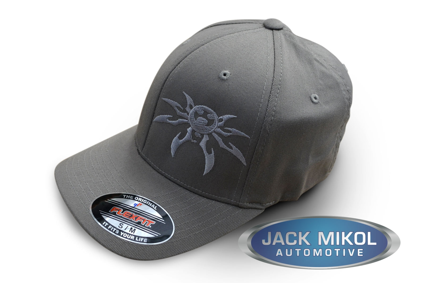Poison Spyder Customs Logo FlexFit Ball Cap Medium Gray Large/X-Large ...