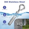 16 Pack 3/8" X 4-1/2" Expansion Eye Bolt,Concrete Eyebolt Anchors,Heavy ...