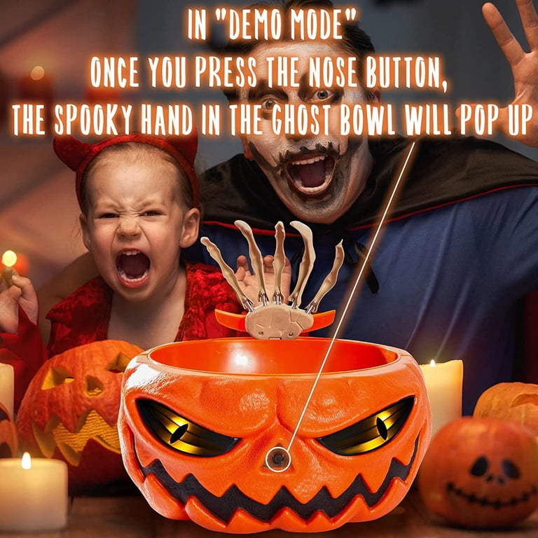 Animated Halloween Candy Bowl