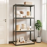 vidaXL Shelf Storage Bookshelf Shelving Unit 5-Layer Steel and ...