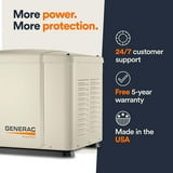Generac Dual Fuel Propane/Natural Gas PowerPact Air-Cooled Home Standby ...