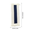 Boho Linen Table Runner with Tassels, Vintage Textured Table Cloth for ...