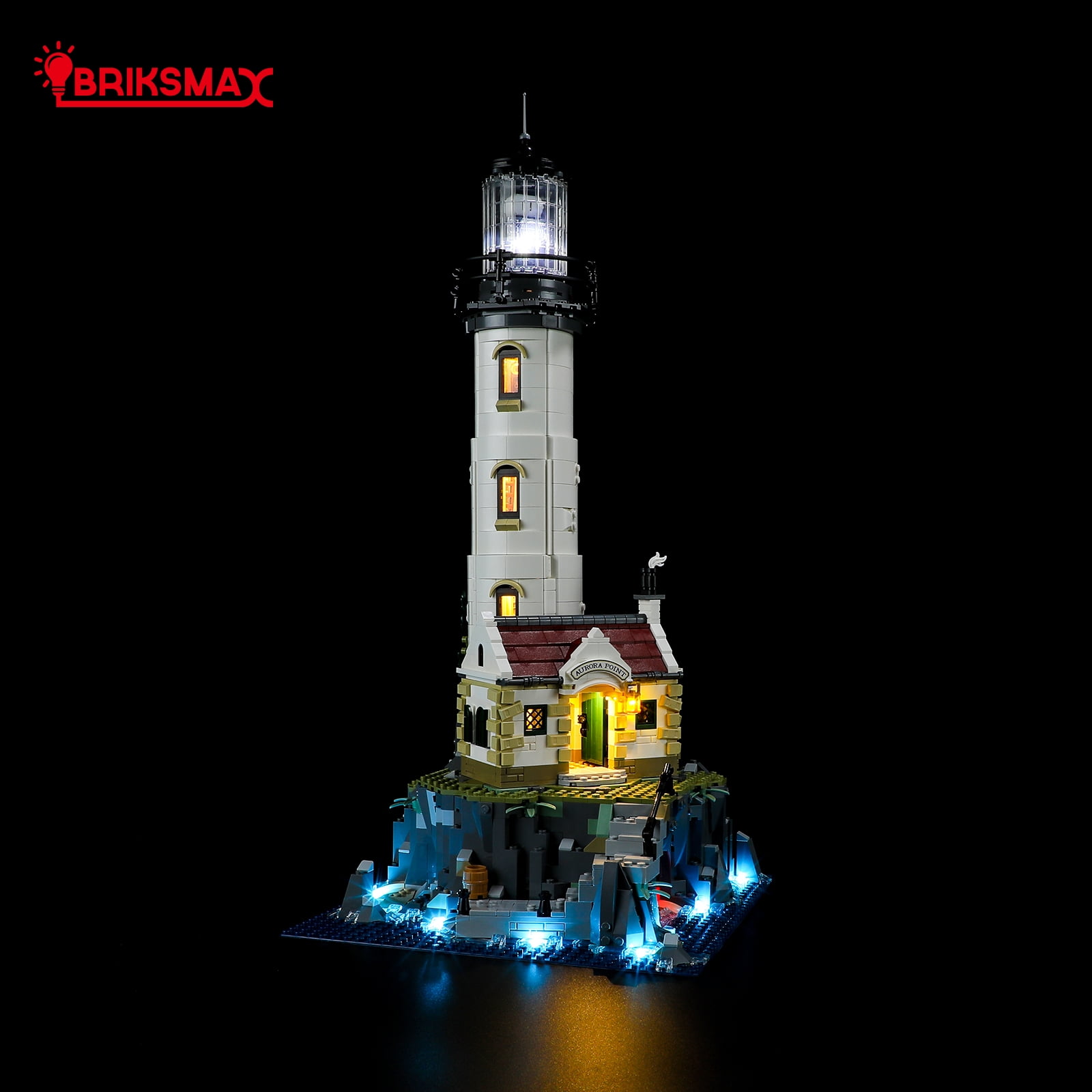 BRIKSMAX Led Lighting Kit for Legos Ideas Motorised Lighthouse 21335 ...
