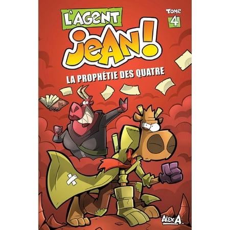 L'Agent Jean - La prophétie des quatres (French book) | Walmart Canada