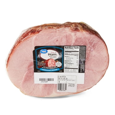 Marketside Bone-In Spiral Cut Honey Cured Double Glaze Ham, 8 - 14.6 lb ...