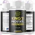 King's Prostate Defender Advanced Formula Supplement Pills Natural ...