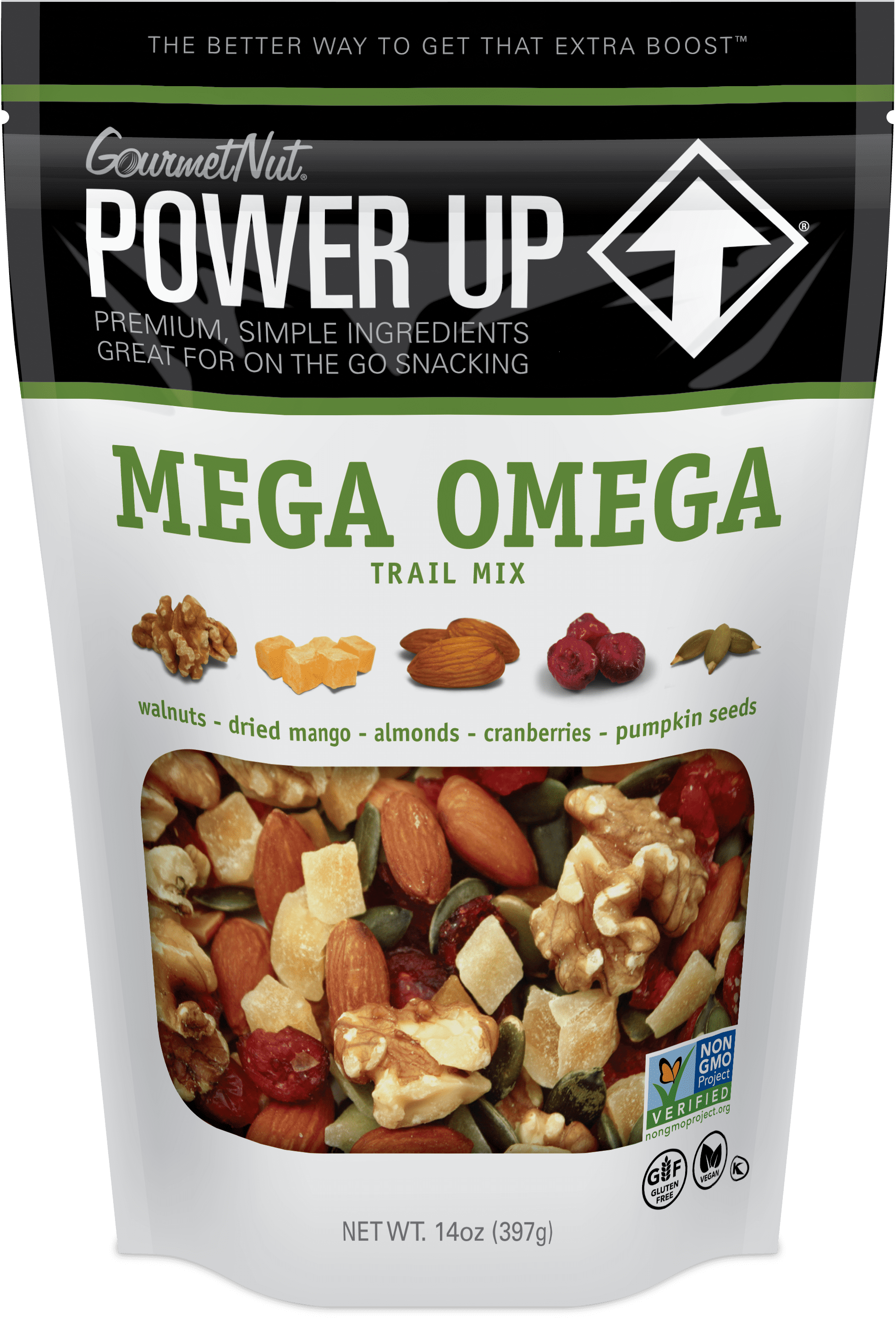 Power Up 14oz Mega Omega Trail Mix Gluten Free Vegan And Non GMO power-up-14oz-mega-omega-trail-mix-gluten-free-vegan-and-non-gmo