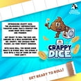 Sibling Solutions Crappy Dice Family Game, Roll Collect Tokens ...