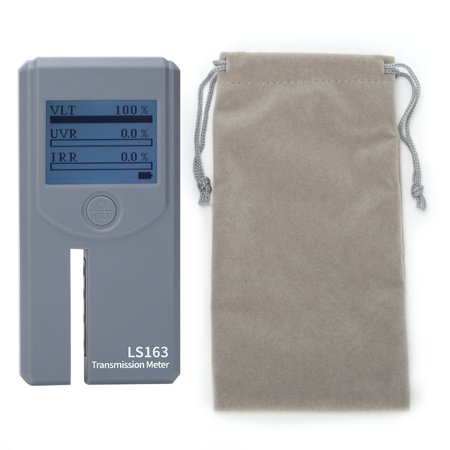 LS163 Portable Car Window Solar Film Transmission Meter UV IR Rejection ...