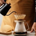 100 Count #4 Cone Coffee Filters 8-12 Cup, Natural Unbleached ...