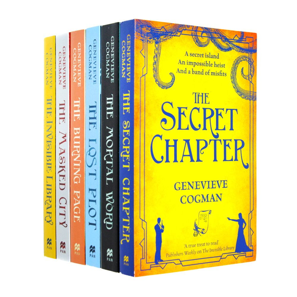 Invisible Library Series 6 Books Collection By Genevieve Cogman ...