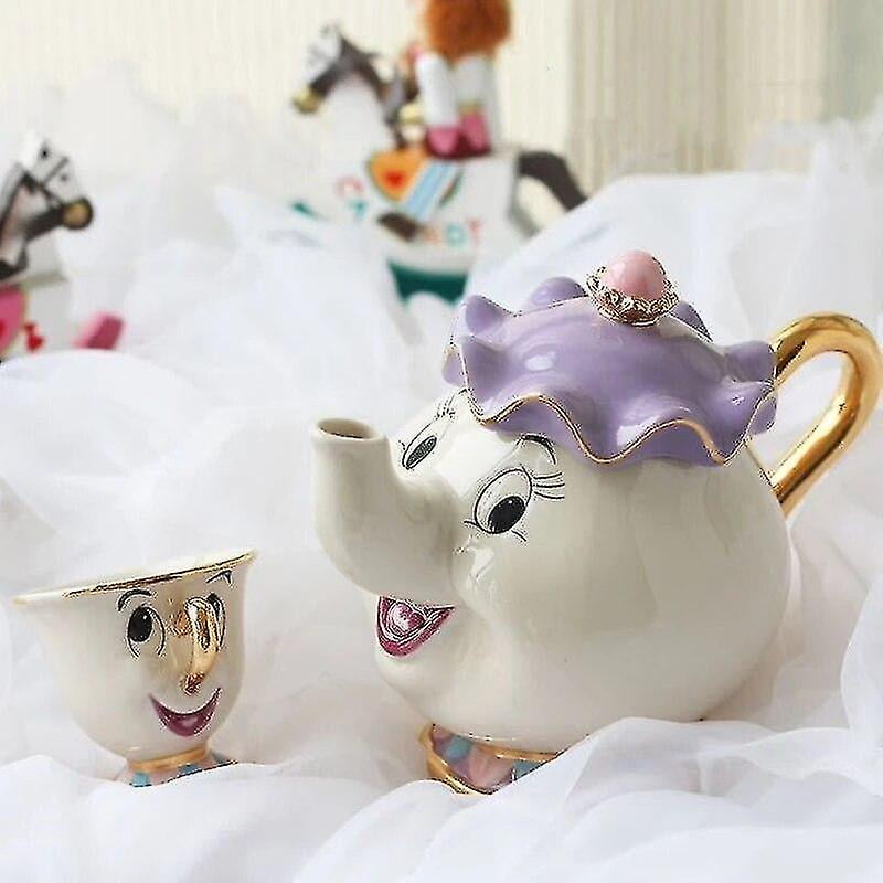 Click here for Hangmeng Cartoon Beauty And The Beast Teapot Mug M... prices