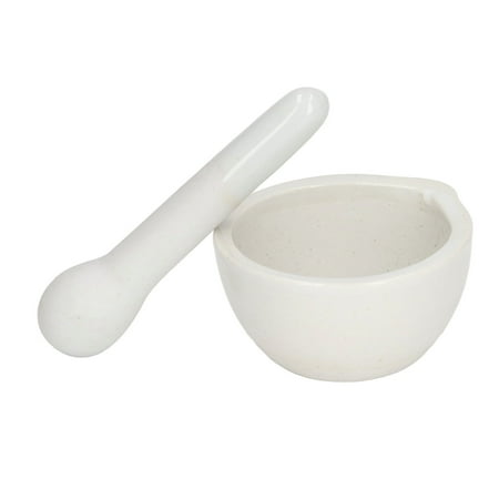 Small Ceramic Grinding Bowls - 10 Sets of 60mL Mortar and Pestle Kit ...