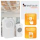 Newhouse Hardware Wireless WCMP Door Chime Kit with Remote, 150 ft ...