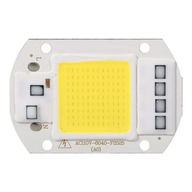 Foco LED COB blanco de 110 V y 50 W con luminaria integrada de alta ...