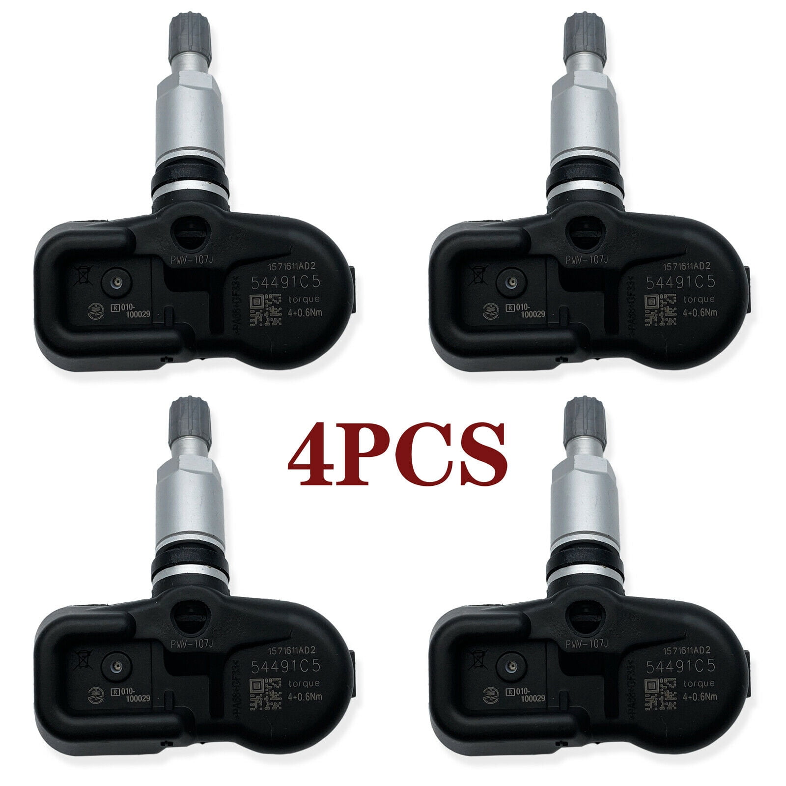 4X TPMS Tire Pressure Sensor for Toyota 4Runner Tacoma Prius Venza ...