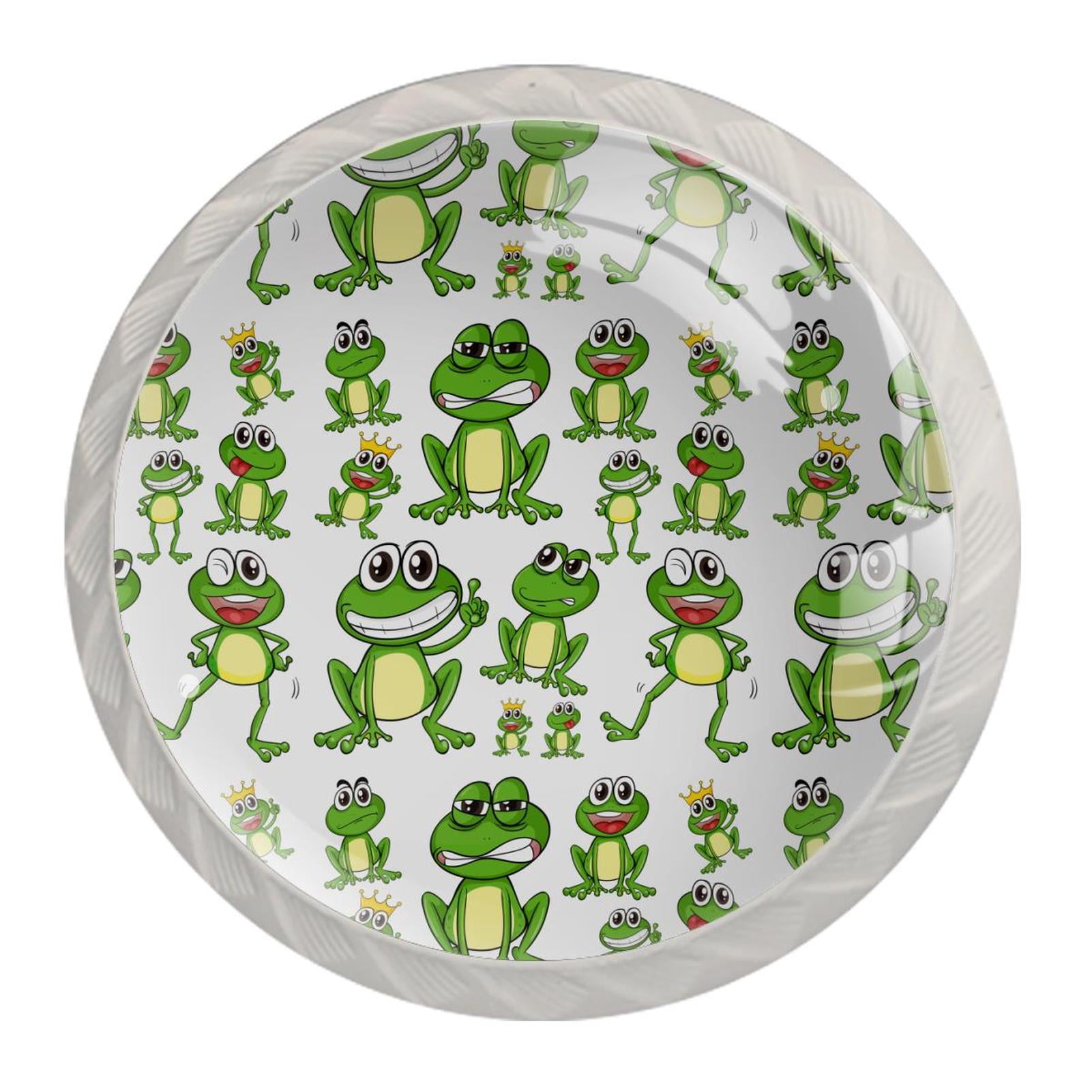 4 Pcs Frog Knobs for Kitchen Cabinet Cupboard Dresser Bookcase Drawer ...