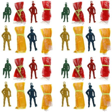 30pcs Parachute Soldier Toy Mini Parachutes Men Hand Throwing Soldier ...