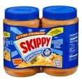 Skippy Extra Crunchy Super Chunk Peanut Butter, Twin pack, 48 oz each ...