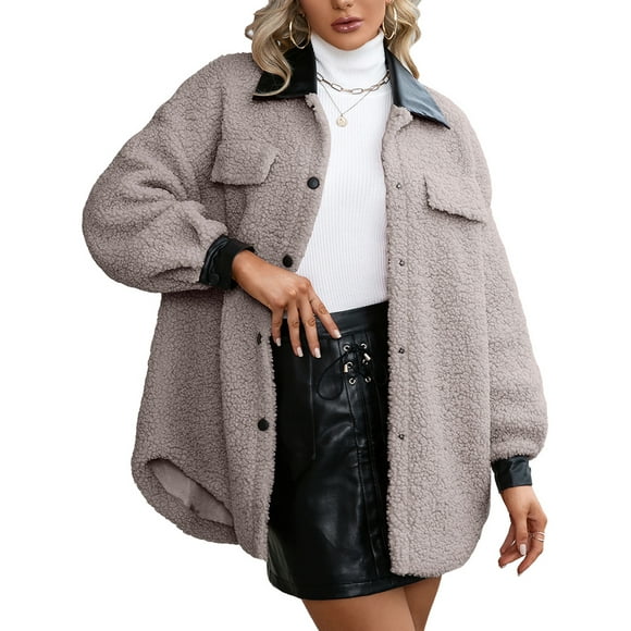 Womens Snap Front Fleece