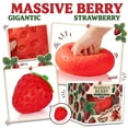 Giant Strawberry Squishy Toy, 5.5in Jumbo Soft Slow Rising Squeeze Toy ...