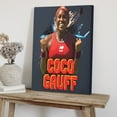 Coco and Gauff Canvas Print - Vertical（8"x12"） - Walmart.com