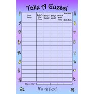 Monkey- Baby Guessing Game and Keepsake, Medium-35 Players, Bundle ...