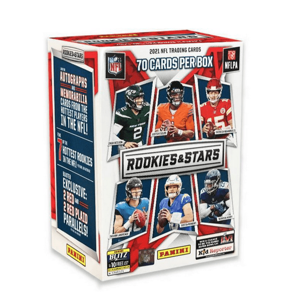2021 Panini NFL Rookies and Stars Football Trading Card Blaster Box ...