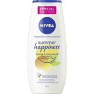 NIVEA Pampering Vanilla & Sweet Cream Body Wash, Nourishing Serum ...