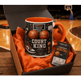 Basketball Mug 3D Effect Court Hoop Coffee Cup for Players Coaches Game ...