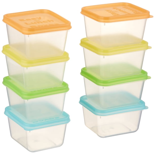 EasyLunchboxes Set of 8 Leak-Resistant Mini Dippers Small Dip ...