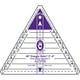 Marti Michell 60 Degree Triangle Ruler, 2-Inch to 6-Inch - Walmart.com