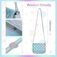 Hifot Toddler Kids Snowflake Jewelry Purse, Blue Crossbody Bag ...
