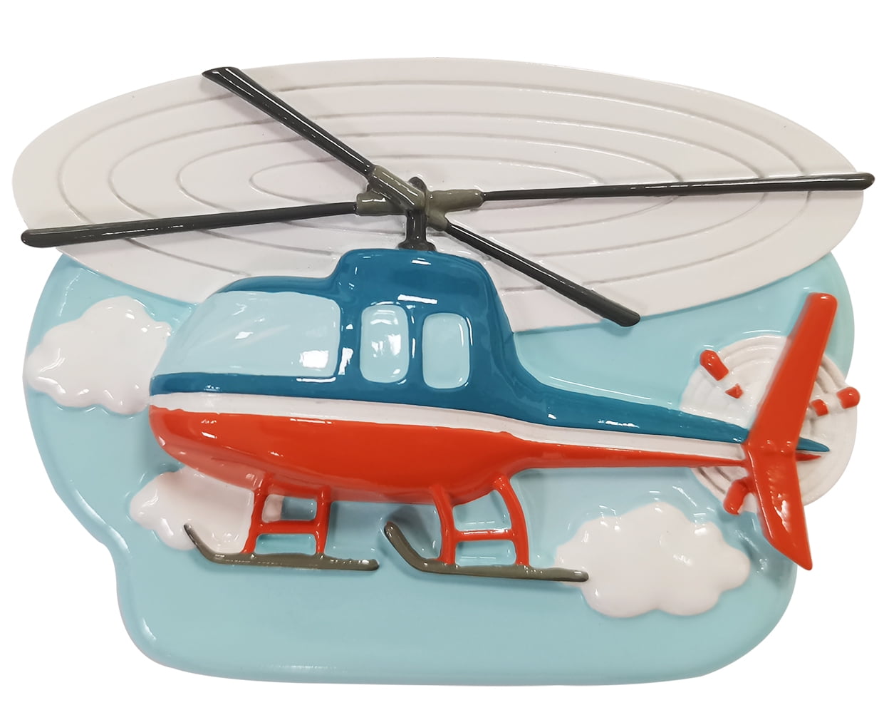 Helicopter Personalized Christmas Ornament Do-It-Yourself - Walmart.com