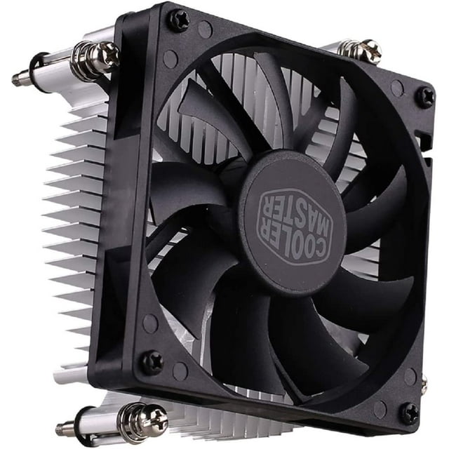 H116 (Copper Core) Low-Profile CPU Cooler - 80mm Slim Cooling Fan ...