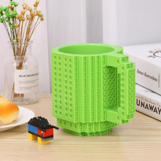 TB&W 350ml Creative Milk Mug DIY Building Blocks Drink Water Coffee Cup ...