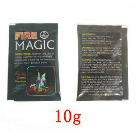 Magical Fire Colored Flame Agent Magic Flames Color Changing Powder ...