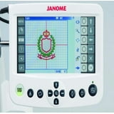 Janome MB-7 Seven-Needle Embroidery Machine w/ Exclusive Platinum ...