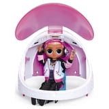 LOL Surprise Omg 4-in-1 Travel Plane Toy Set: Plane, Car, Studio, Booth ...